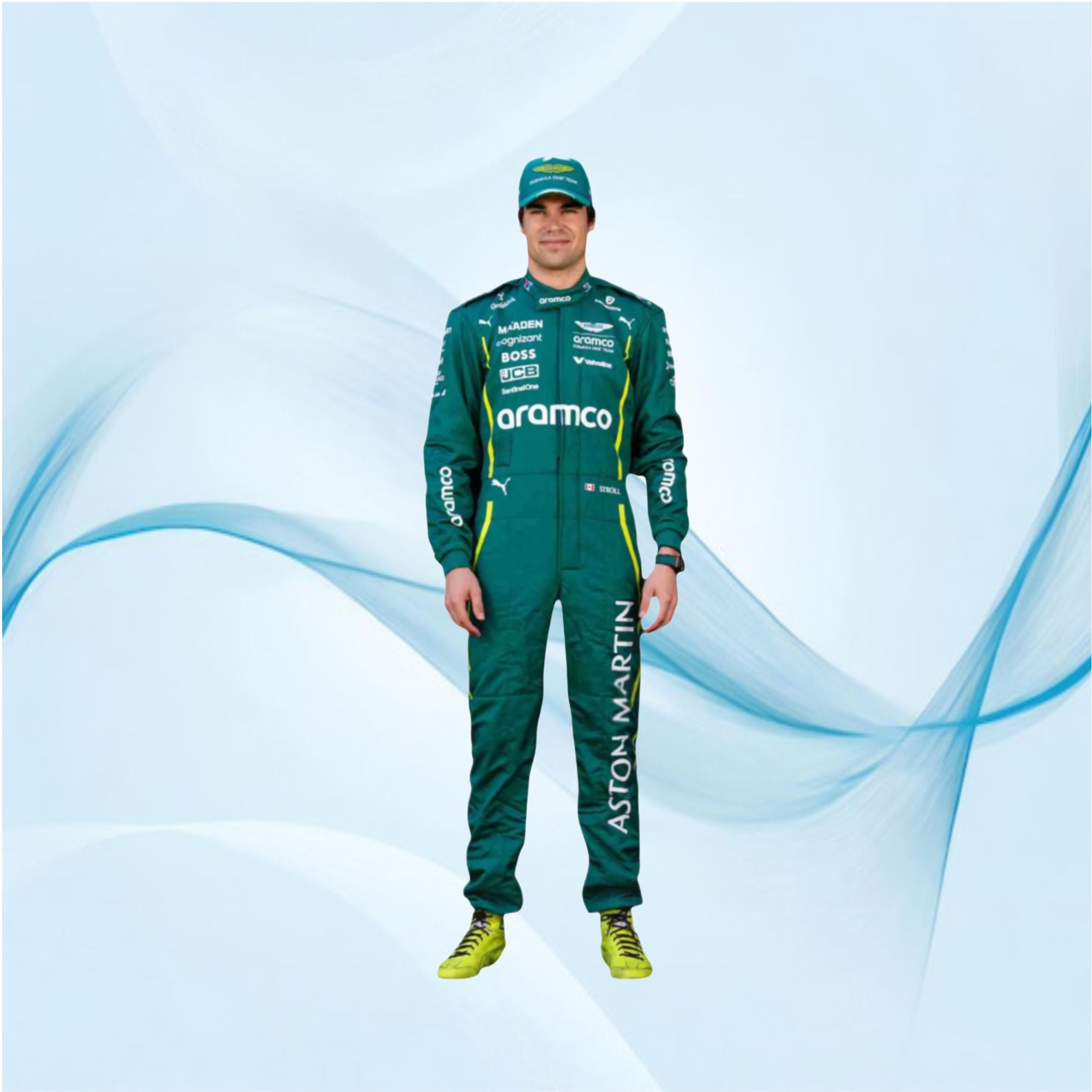 2025 Lance Stroll Aston Martin F1 Team Race Suit – Beat Racewears