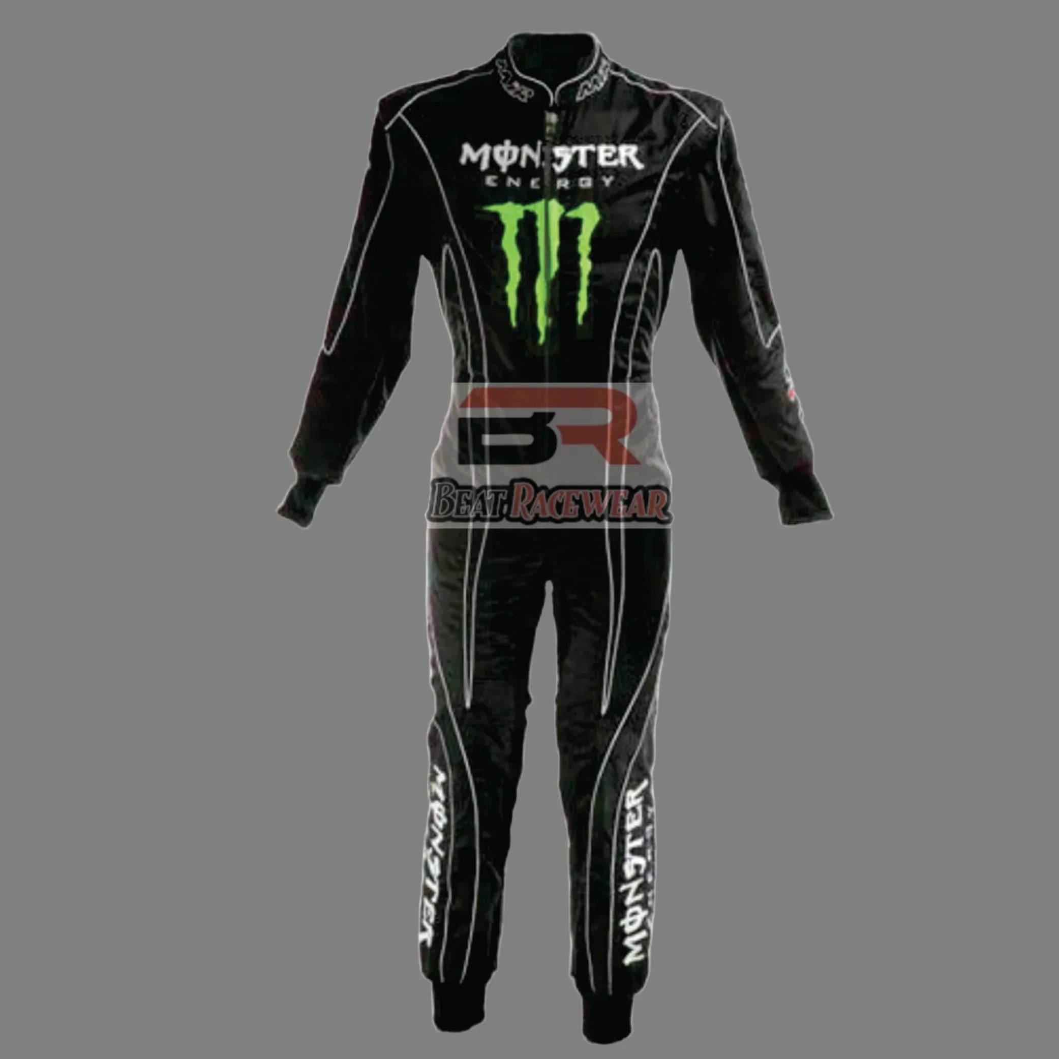 Monster energy Sublimation Printed go kart race suit, In All Sizes ...