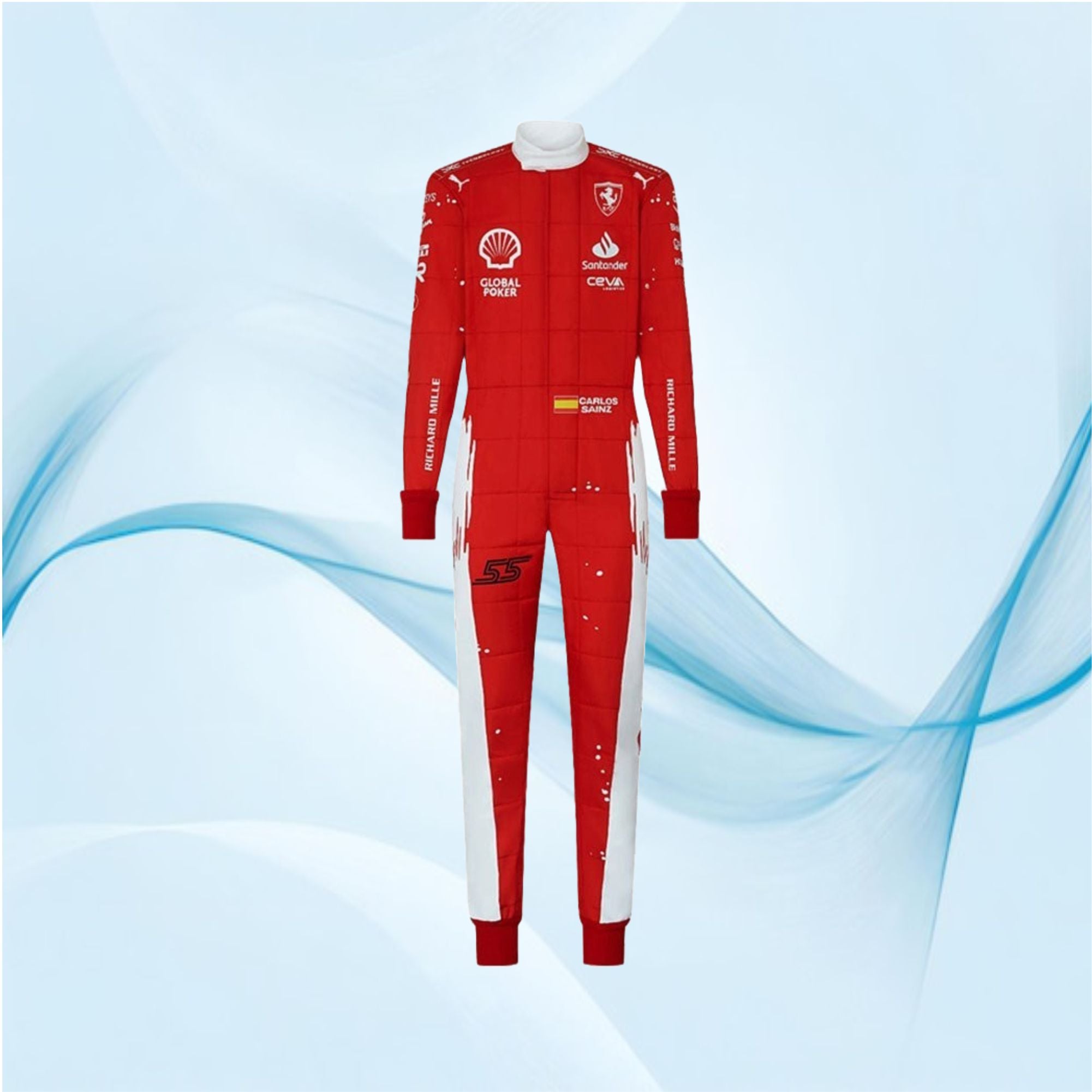 Carlos Scuderia FERRARI Race Suit – Beat Racewears