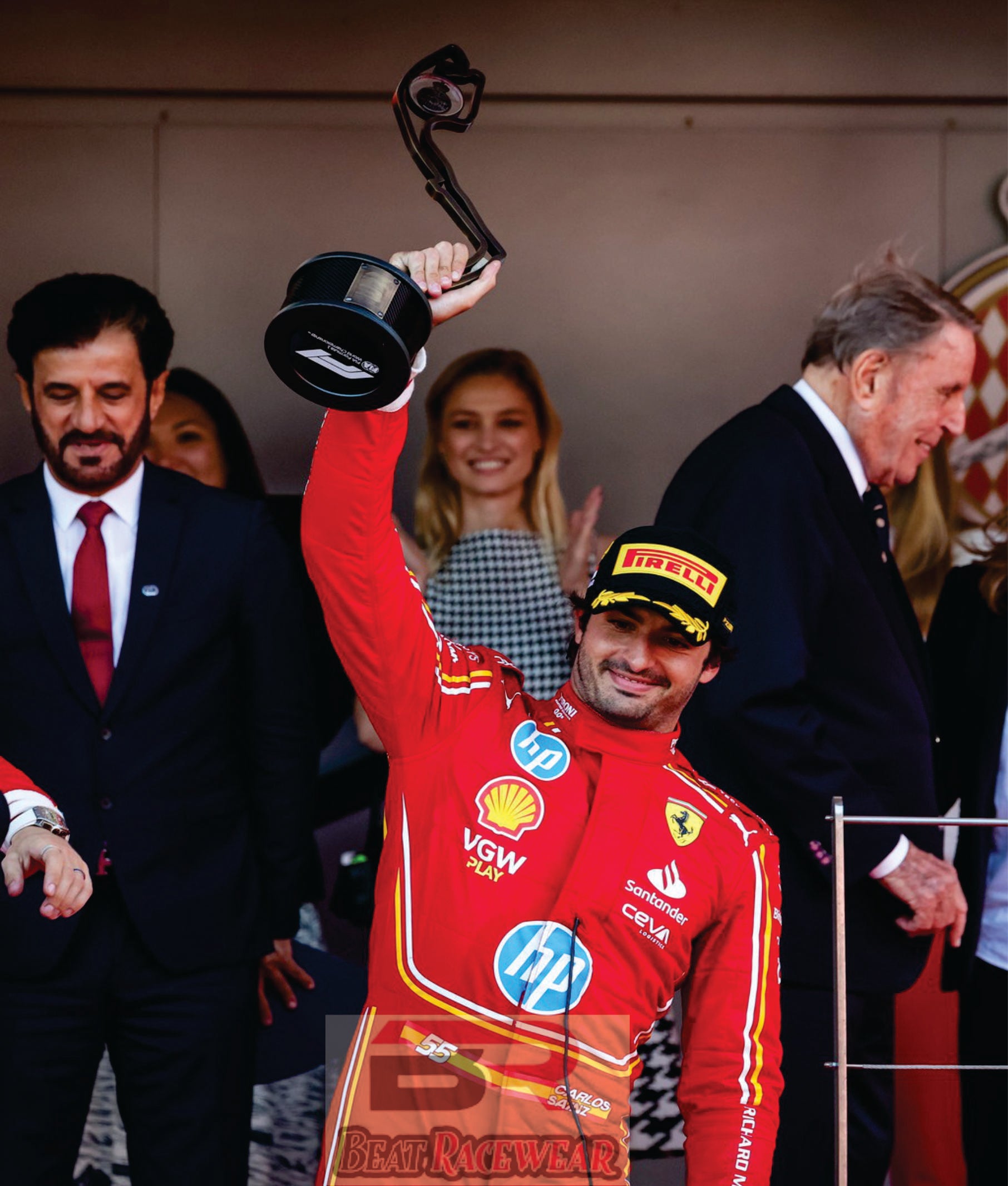 2024 CARLOS HP Scuderia Ferrari Race Suit F1 – Beat Racewears