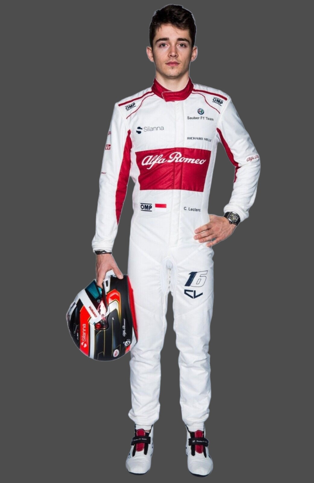 F1 Alfa Romeo printed go kart race suit – Beat Racewears