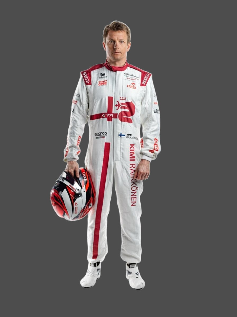 Kimi Raikkonen 2021 Alfa Romeo race suit – Beat Racewears