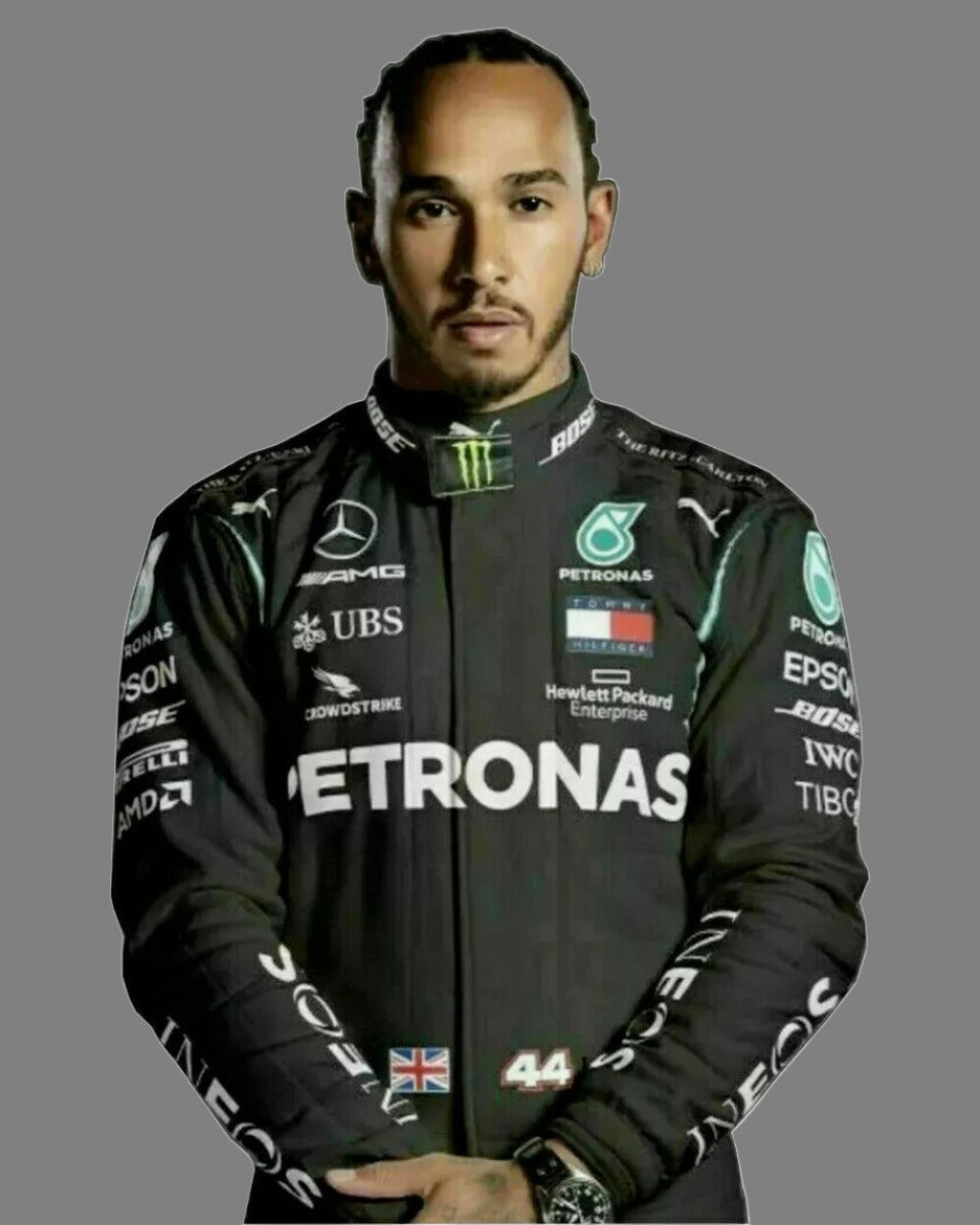 2020 Lewis Hamilton Mercedes F1 Race Suit – Beat Racewears